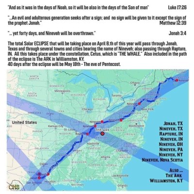 The Great American Eclipse Of 2024 Will Cross Over 7 U.S. Locations ...